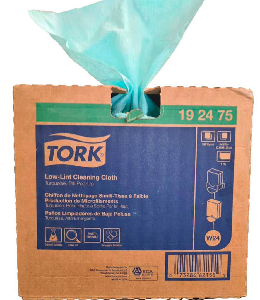 Tork Wiper Low-Lint Pop Up 8/100 fs – Wesco